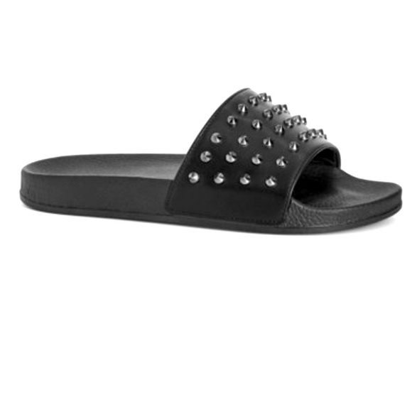 City Chic | Shoes | Citi Chic Wide Plus Size Spiked Slide Sandal | Poshmark